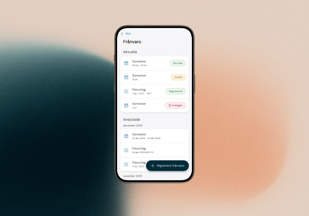 Allt om nya Flex HRM-appen